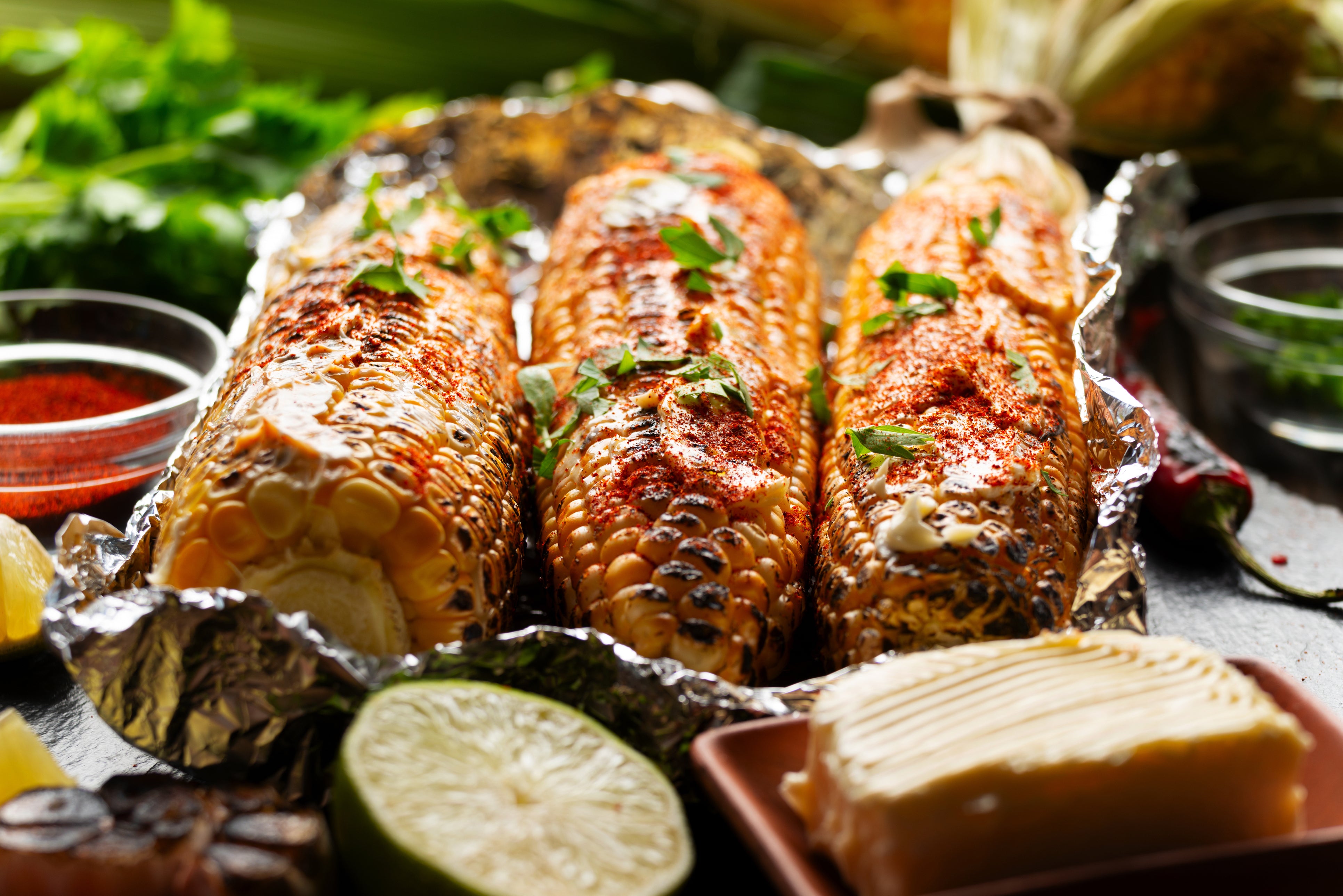 Chipotle Lime Grilled Corn – Papa Jacks Marinades